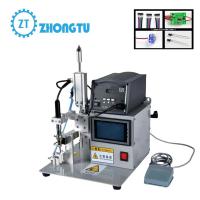 China Iron Head Pure Copper 2.5kg Semi Automatic Soldering Machine with Precise Control of Solder Amount and Position for sale