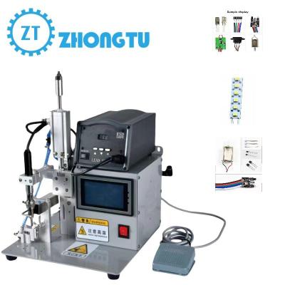 China Improved Efficiency Semi Automatic Soldering Machine with Soldering Iron Stand 1180*750*1120mm for sale