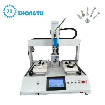 China Industrial Desktop Automatic Screw Tightening Machine with 1.5 Seconds per Screw and 0.1-10 Nm Pneumatic Torque for sale