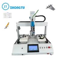 China Customized Fully  Air-blow Automatic Screw Locking Robot with Single Head Double Stations For Eye Glasses for sale