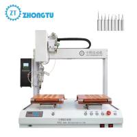 China 200W-400W Temperature Control  Automatic Welding Machine with One Head &Dural Stations for sale