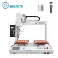 China Automatic Desktop Four-axis  Soldering Robot  for Different Sze of PCB Circuit Board for sale