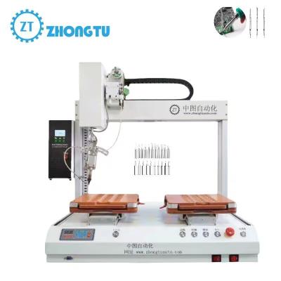 China Consistency Made Easy Automatic Soldering Machine with 200W Heating Power and Ceramic Tip for sale