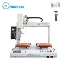 China Ceramic Tip Automatic Soldering Machine Vibration Feeder Type Automatic Soldering Robot for sale