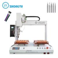 China High Precision Soldering Robert For PCB , Automatic Soldering Machine with Soldering Accuracy ±0.1mm for sale