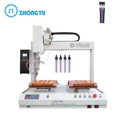 China 5-Axis Automatic Soldering Machine Simple Design Powerful Performance with 150W Heating Power for sale