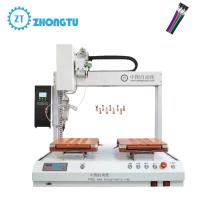 China Advanced Soldering Machine Automatic Cleaning Of Soldering Iron Tip And Optional Smoke Absorber For Complex Structures for sale