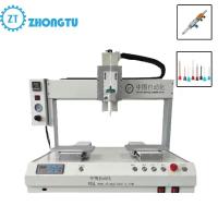 China USB R232 Communication Desktop Automatic Silicone Epoxy Glue Adhesive Dispensing Machine 110V/220V Voltage for sale