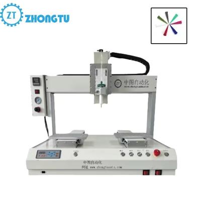 China Customizable Desktop Automatic Dispensing Machine for Latex Glue on Textile 80*78*85cm for sale