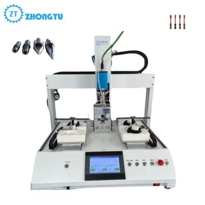 China Desktop Screw Blowing Feeding Automatic Screw Locking Machine with 1.2-1.8s Latching Efficiency and 5 Axis for sale
