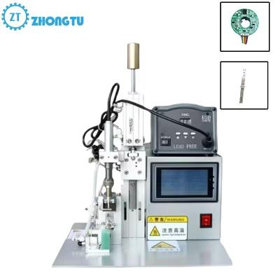 China 160w Semi Automatic Soldering Machine For USB Cable PCB Circuit Board Wires Plugs Making for sale