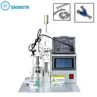 China Compact ZT-DHJ030 Semi-automatic Soldering Machine with Durable Carbide Steel Welding Head for sale