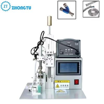 China Semi Automatic Soldering Machine for Wire Terminal, Cable and Connector Soldering for sale