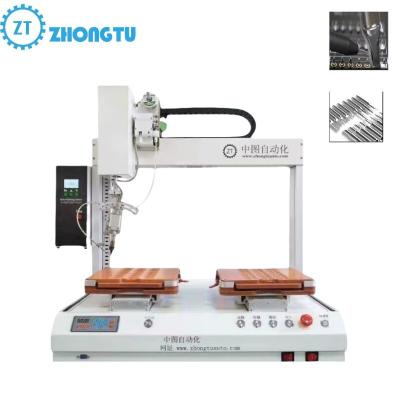 China Multiple Axis Automatic PCB Board Usb D-Type Connector Soldering Machine Automatic Tin Soldering Machine for sale