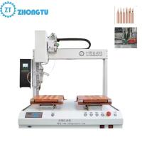China Real Rotating Axis Desktop Automatic Soldering Robot for PCB Circuit Board for sale