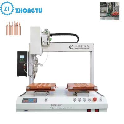 China Automatic Desktop Four-axis Soldering Robot  for PCB & LED Board for sale