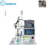 China ZHONGTU Uniform Solder Feeding Semi-Automatic Connector Soldering Integrated Machine for sale