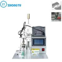 China ZHONGTU Desktop Mini Semi-Automatic Circuit Component Soldering Machine for sale