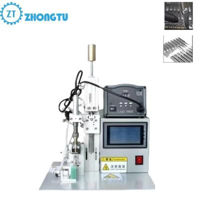 China Portable Semi-Auto Soldering Machine for Micro Switch USB Cable Connector Adjustable Soldering Iron Type and Solid Plugs for sale