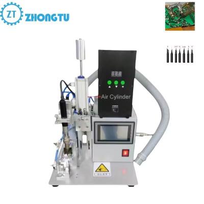 China Semi Auto Soldering Machine for USB Data Cable Connector LED Lights PCB Assembly Soldering Machine for Switch for sale