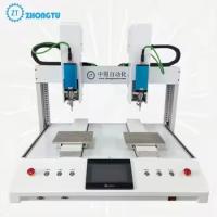 China PLC Control System SMT Automatic Dispensing Machine Glue Dispenser Dispensing Robot System with Screw Locking Function for sale