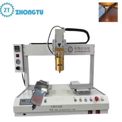 China Desktop Installation Single-Head Double-Station Glue Injection Machine The Ultimate Solution for Your Production Needs for sale