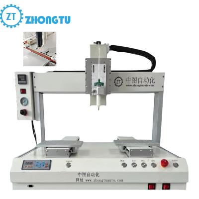 China Straight Lines And Curves Automatic Dispensing Machine Compatible with Different Products and Processes for sale