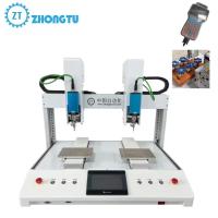 China Automatic Screw Locking Machine Single Head Double Stations Air Blowing Feeding Way for Toys for sale