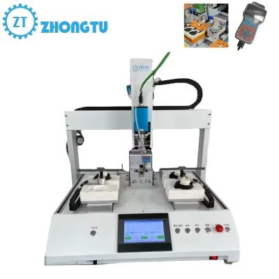 China Micro Precision Single Head Dual Platform Automatic Screw Locking Machine M1.0-M6Micro Screw for sale