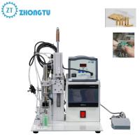 China Semi Automatic LED Strip Soldering Machine for SMT PCB Assembly and USB Cable Connection 2.5kg 0.5Mpa for sale