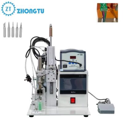 China 150*60*130cm Semi Auto Soldering Machine for PCB Board Tin Soldering of USB Data Cable for sale