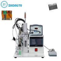 China Advanced Semi Automatic Soldering Machine for Audio Products with Micro USB Circuit and Copper Tip Material for sale