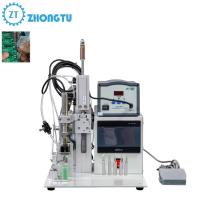 China Pneumatic Soldering Machine Metal Handle Semi Automatic Small Soldering Machine for sale