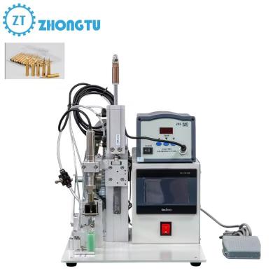 China Soldering Machine Metal Handle Semi Automatic Small Soldering Machine for sale