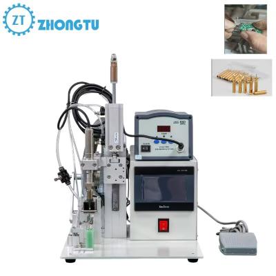 China Digital Temperature Control Usb Wire Soldering Machine PCB Bonding Machine Manual Operation Electronics Welding Machine for sale