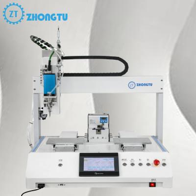 China Compact Automatic High Precision Screw Tightening Machine with ±0.02mm Positioning Accuracy and 1.2-1.5s/pcs Work Efficiency for sale