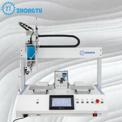 China Fully Automatic High-Efficiency Non-Stop Dual-Workbench Screw Fastening Machine with 1.5 Seconds per Screw and Pneumatic Screwdriver for sale