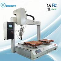 China Double Platform Automatic Soldering Machine with 0.6~1.5mm Solder Wire and ±0.02mm Repeat Accuracy for PCB Circuit Boards for sale