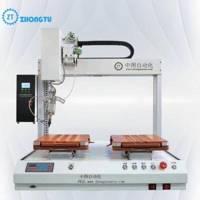 China Automatic Soldering Robot with AC 110~230V 5A Power and 920*700*850MM Dimensions for sale
