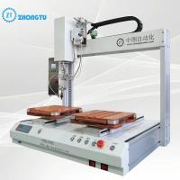 China Automatic Soldering Robot Desktop Welding Machine with 50~60Hz 0.6~1.5mm Solder Wire and ±0.02mm Repeat Accuracy for sale
