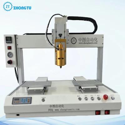 China Intelligent High-Precision Glue Dispensing Robot with X/Y1/Y2/Z Mobile Category and 80*78*85cm Specification for Hot Melt Equipment for sale