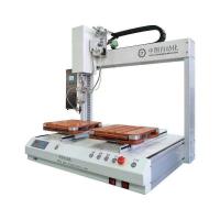 China Automatic Soldering Machine PCB Soldering Robot with 0.6~1.5mm Solder Wire ±0.02mm Repeat Accuracy and 920*700*850mm Dimensions for sale