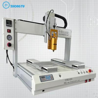 China Automatic Robotic Dispenser ZT-DJ441-02 Model with 80*78*85cm Specification and 1 Year Warranty for Silicone Glue Dispensing for sale