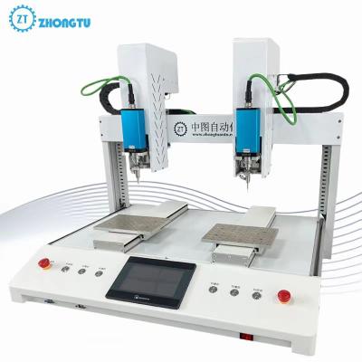 China Desktop Automatic Screw Locking Machine with ±0.02mm Positioning Accuracy, 1.2-1.5s/pcs Work Efficiency, and 0.5~20Nm Adjustable Torque for sale