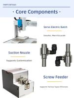 China Compact Single Head Dual Platform Automatic Screw Locking Machine for Small Batch Assembly for sale