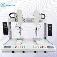 China Two Heads Automatic Soldering Equipment Rotation Axis Soldering Iron Machine for sale
