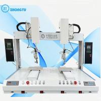 China Dual Heads Automatic Soldering Robot Automated Solder Machine Welding System for sale