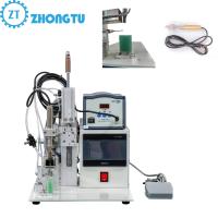 China Spot Welding Semi Automatic Soldering Machine 160W For PCB/USB Cable Making for sale