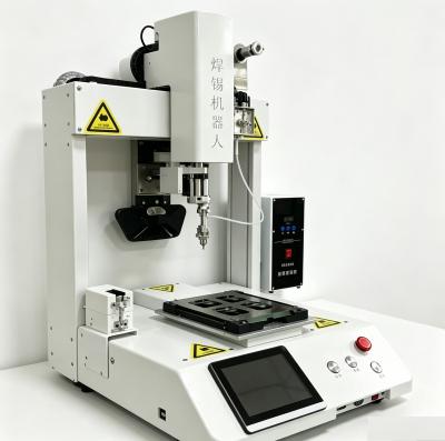 China 3 Axis Automatic Soldering Equipment CE Certified Electronics Soldering Robot for sale