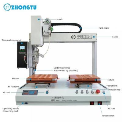 China Wholesale Robotic Soldering Robot High Efficiency PCB Soldering Equipment for sale